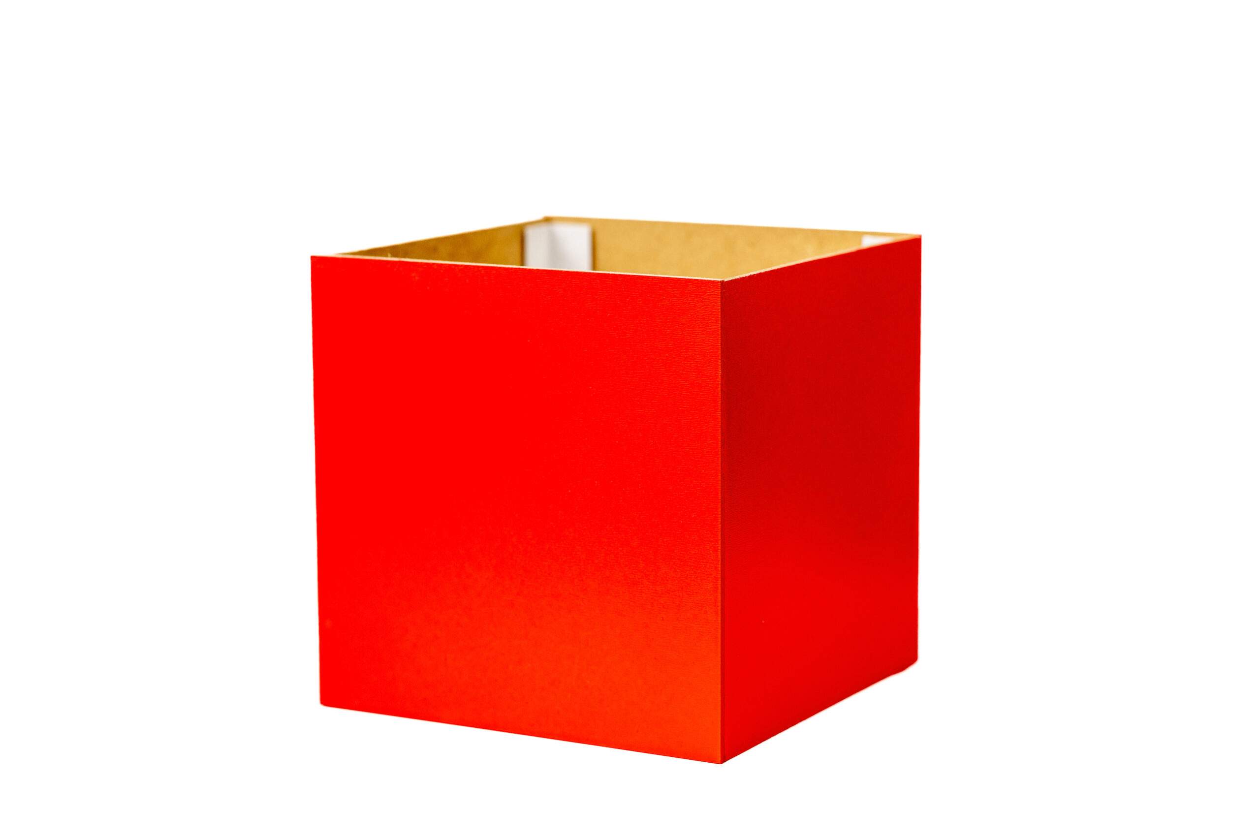 Cutie cub uni simpla 13/13/13 rosu - Melagri
