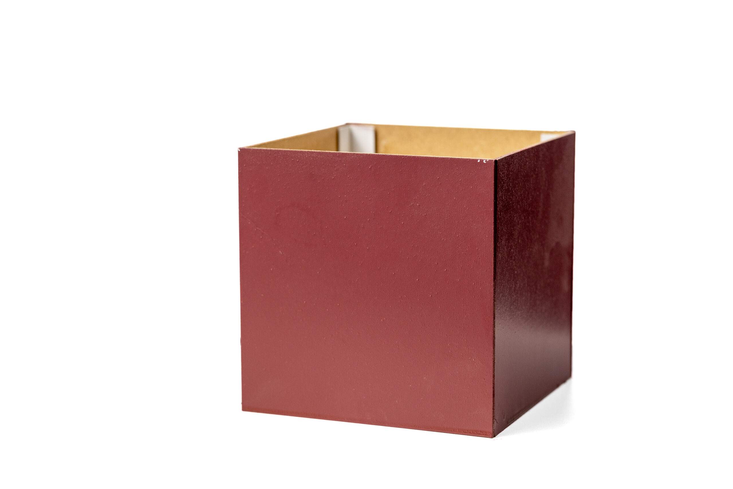 Cutie cub uni simpla mica 10/10/10 bordo - Melagri