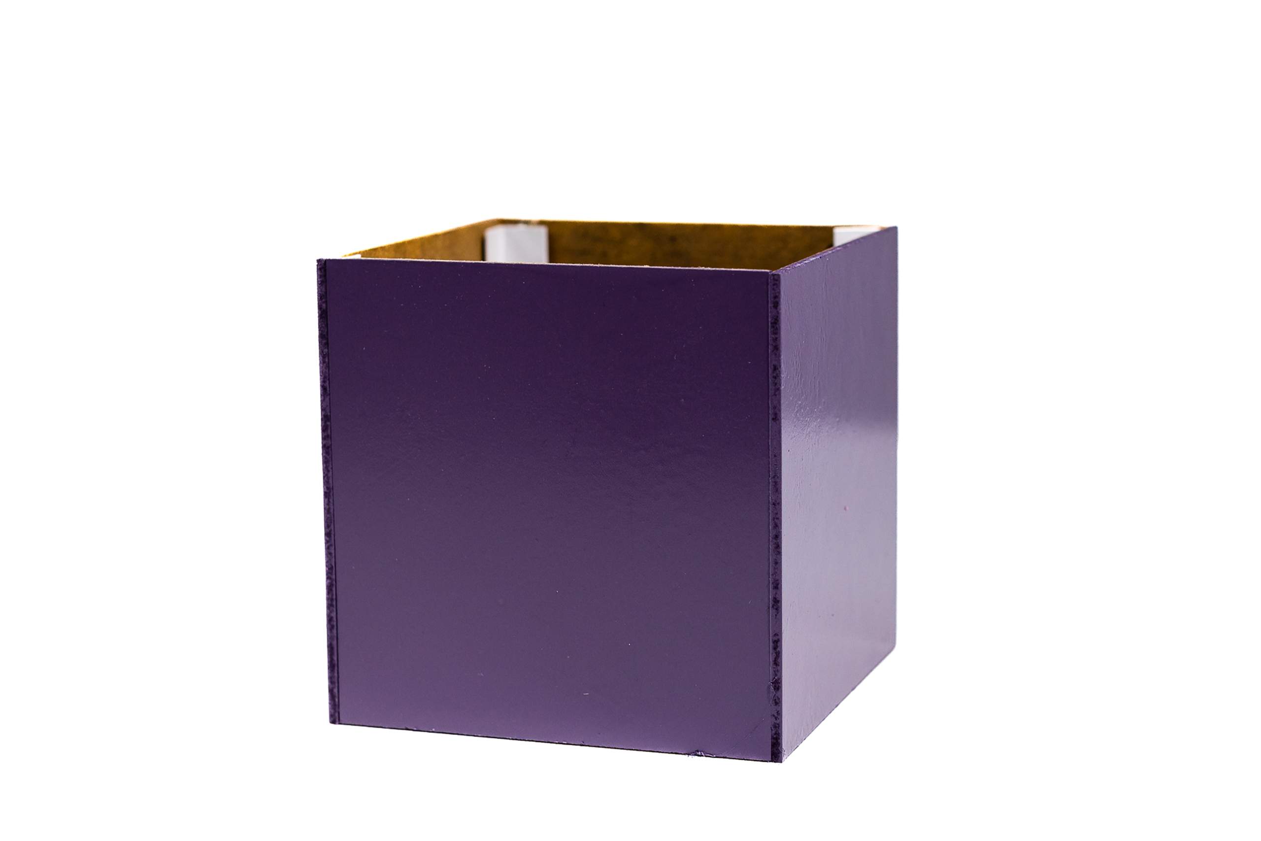 Cutie cub uni simpla 13/13/13 mov inchis - Melagri